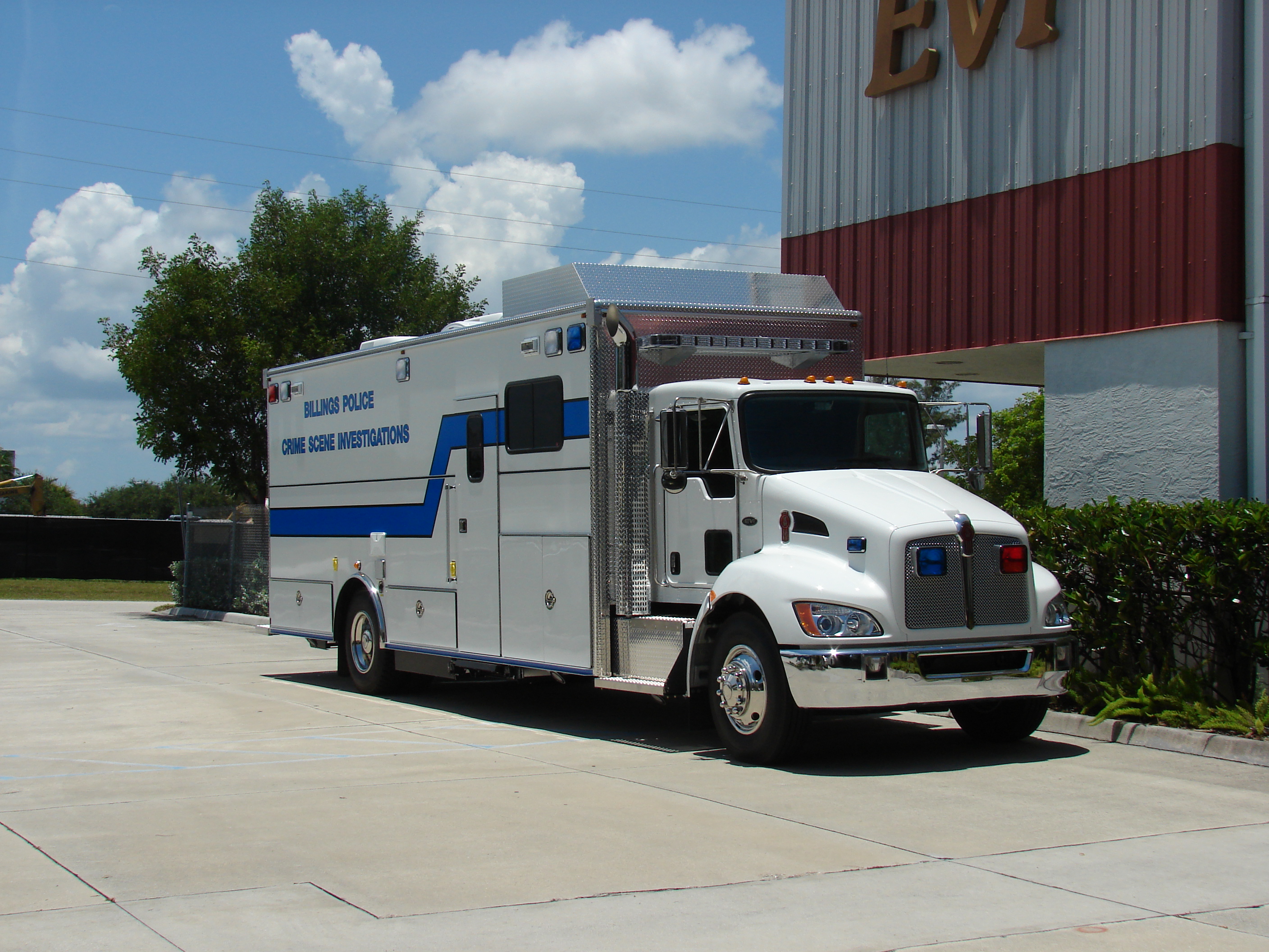 EVI Custom Crime Scene Units | Billings Police Department