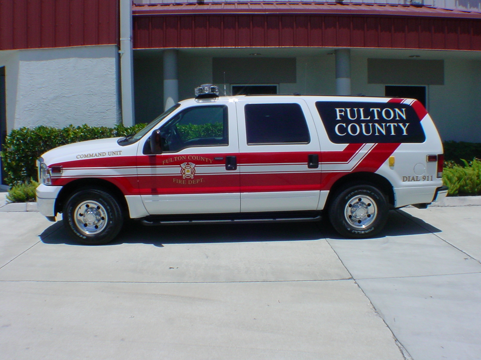 Battalion Command Vehicle - Fulton Co. Fire | EVI