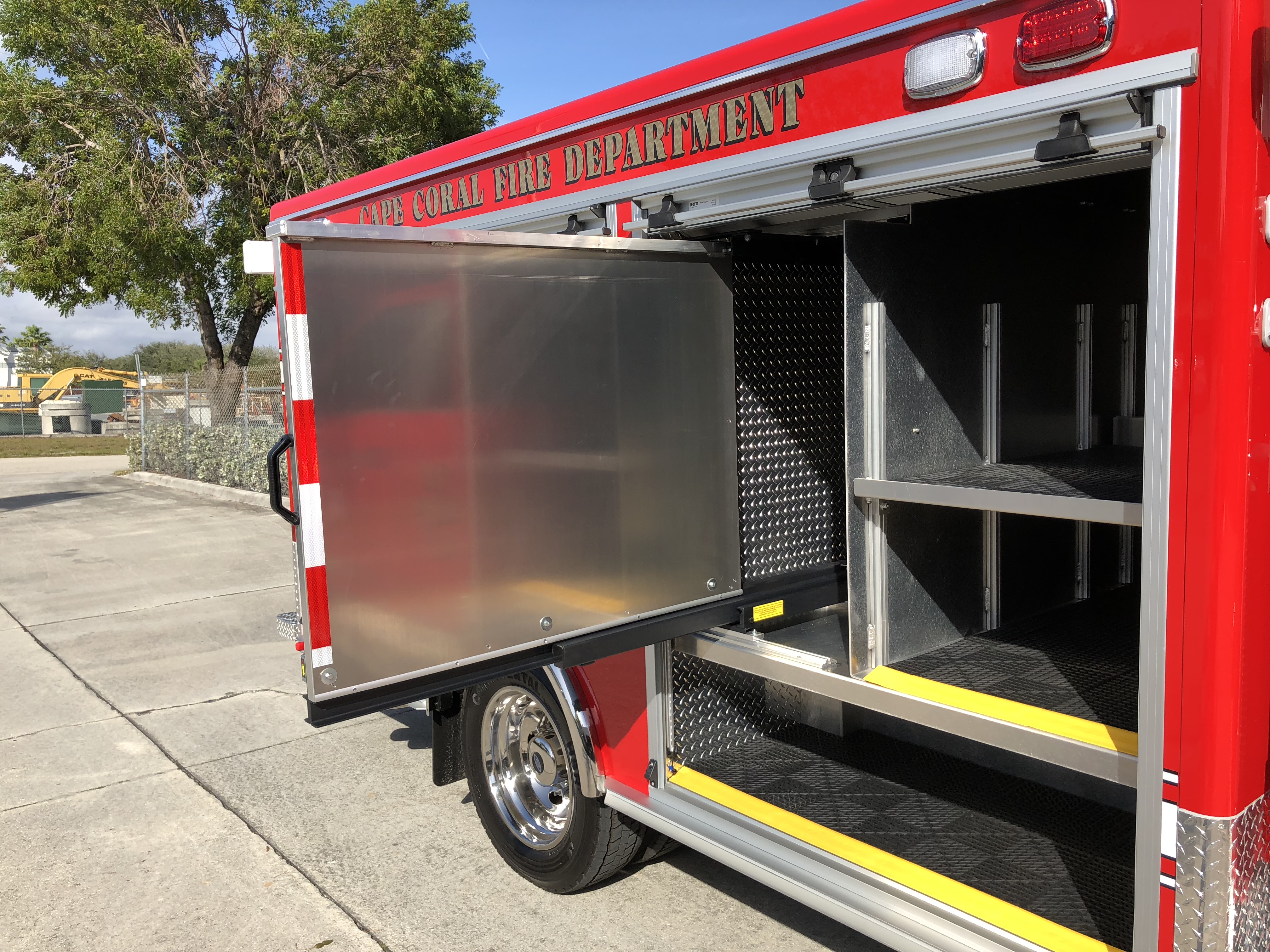 Light Duty Rescue Truck 12-Ft. - Cape Coral Fire | EVI Fire Trucks