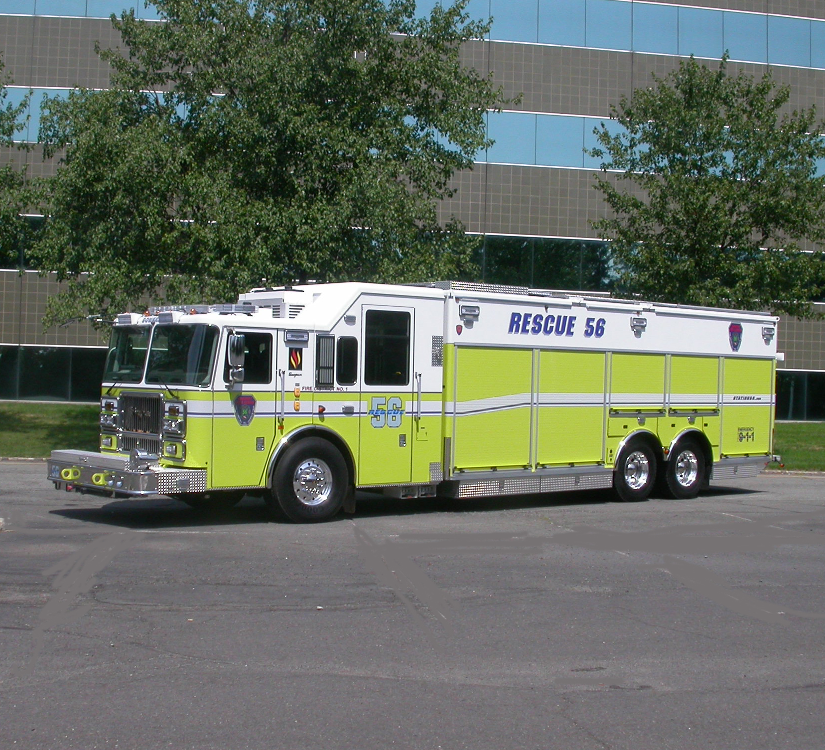 Custom Heavy Rescue Truck - Fraklin TWP Fire | EVI