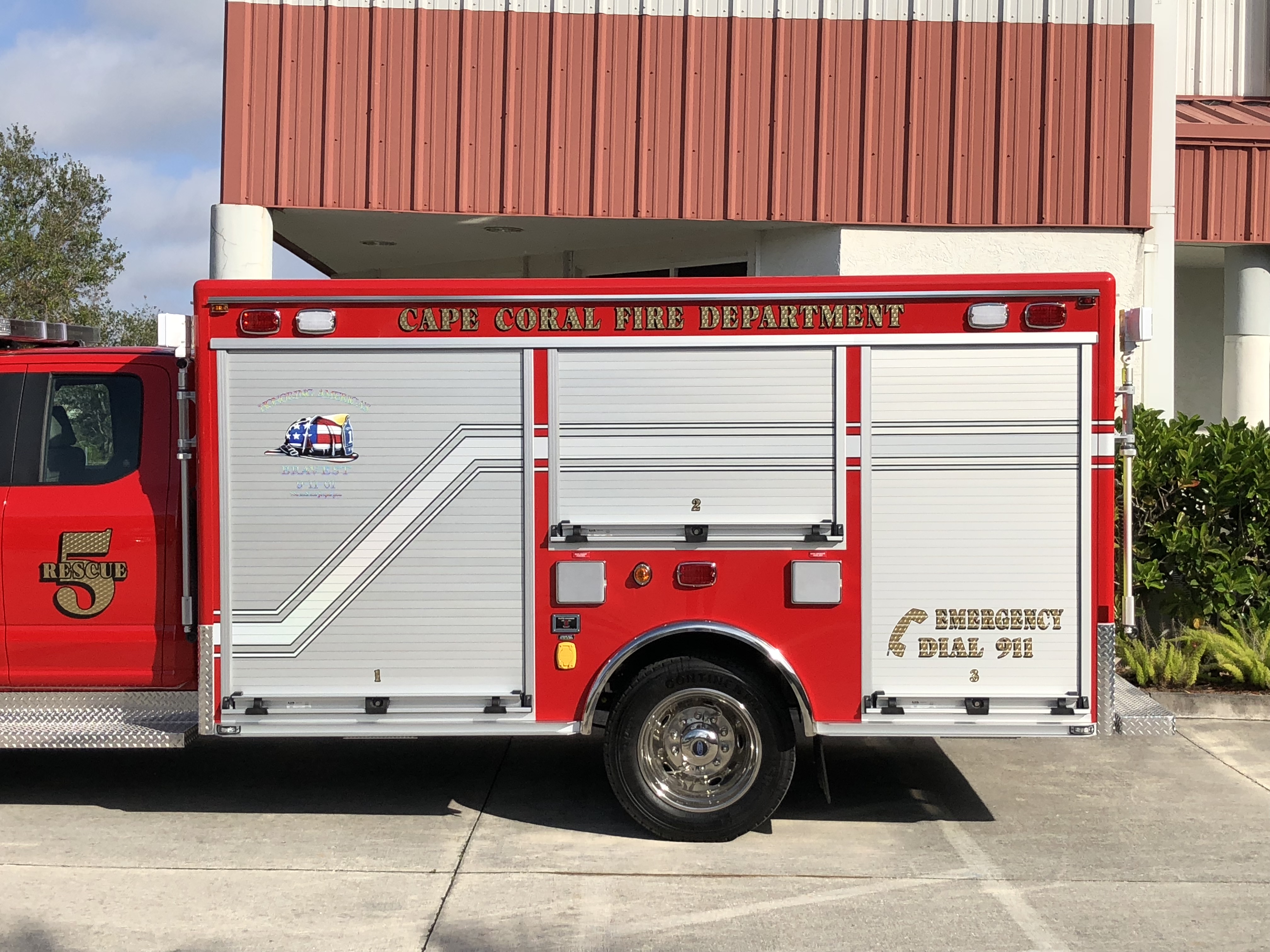 Light Duty Rescue Truck 12-Ft. - Cape Coral Fire | EVI Fire Trucks
