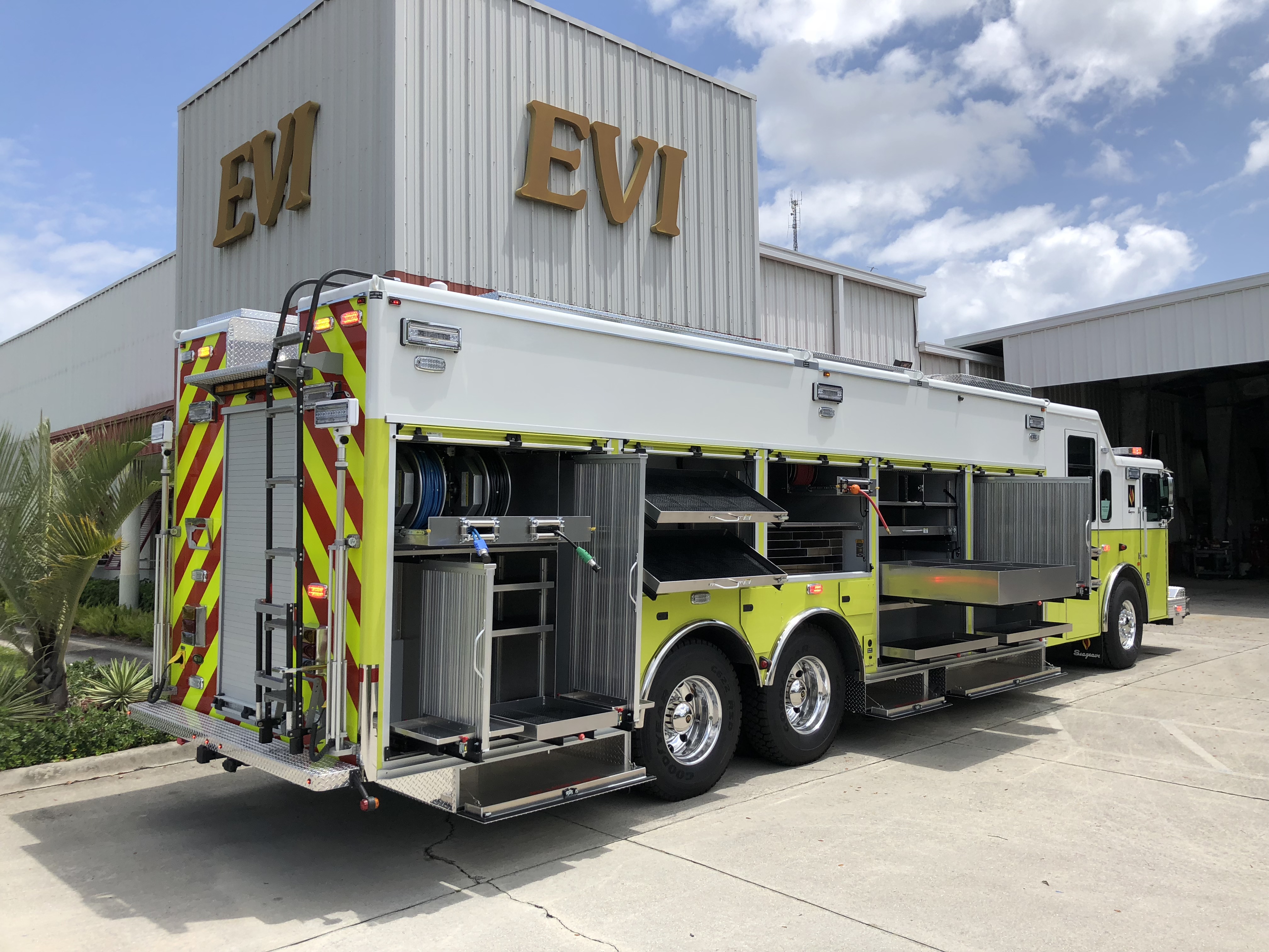 Custom Heavy Rescue Truck - Fraklin TWP Fire | EVI