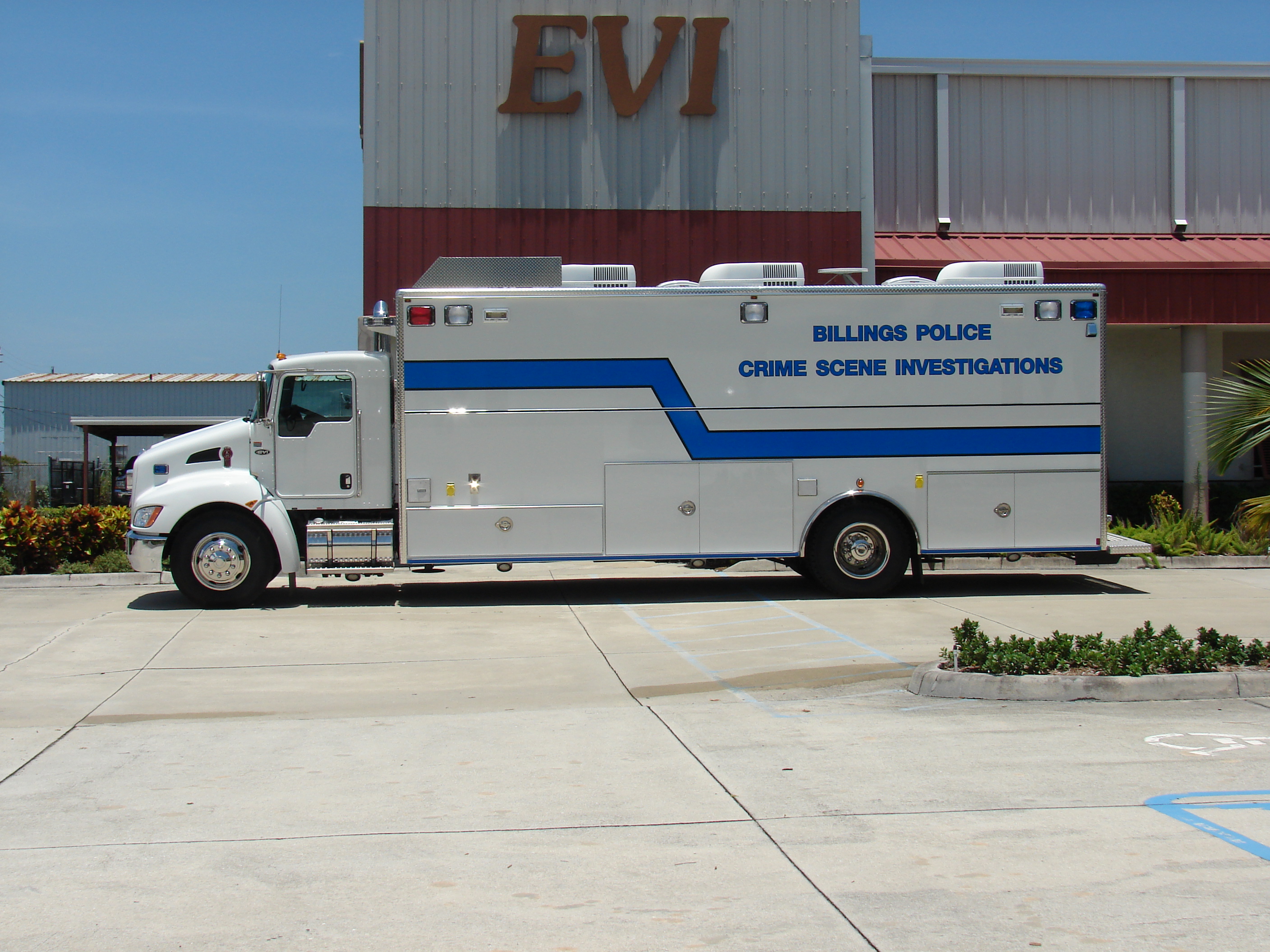 EVI Custom Crime Scene Units | Billings Police Department