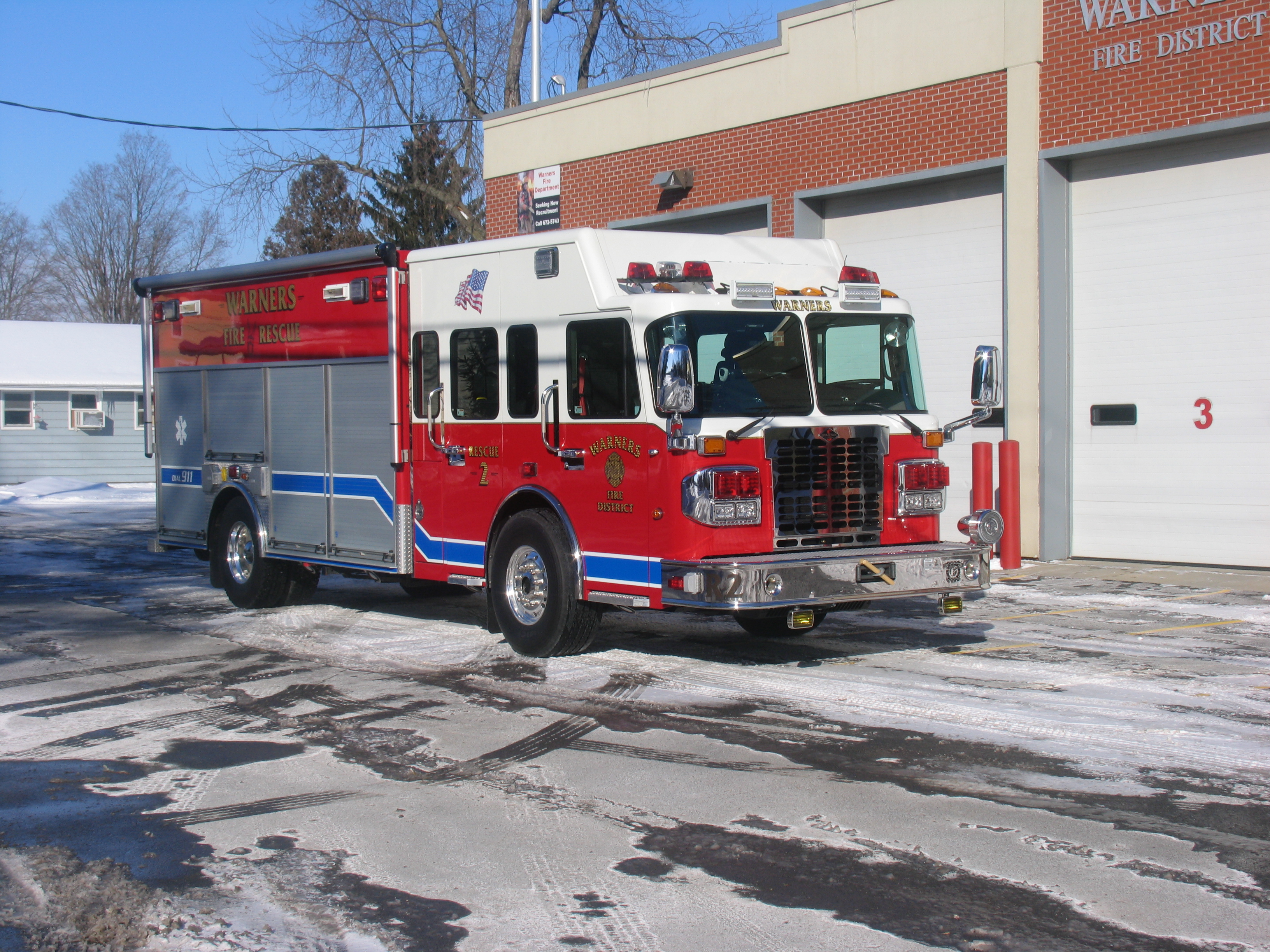 Medium Rescues Apparatus 17-Ft. - Warners Fire Department | EVI