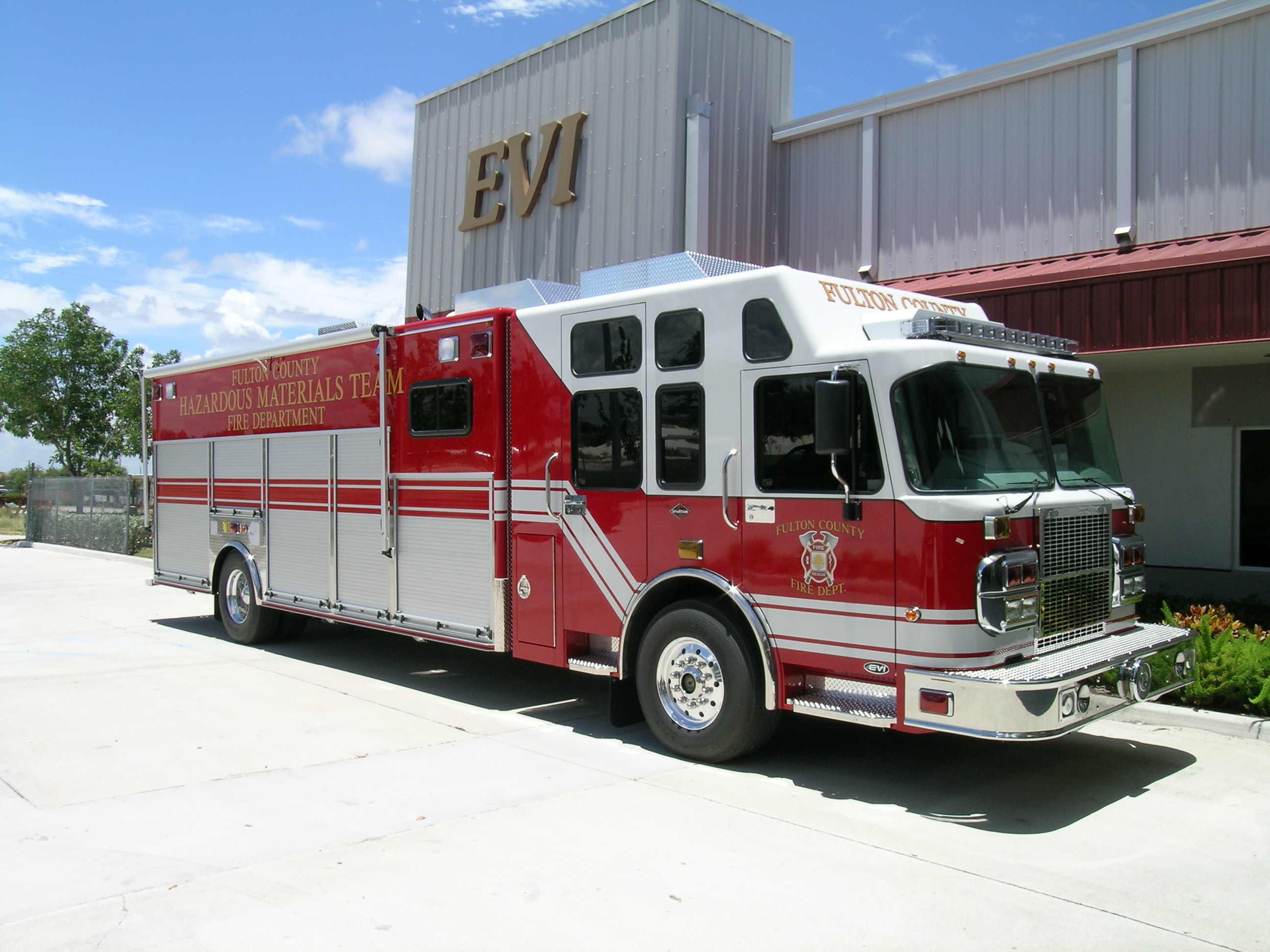 Hazmat Appratus - Fulton Co. Fire Dept. | EVI