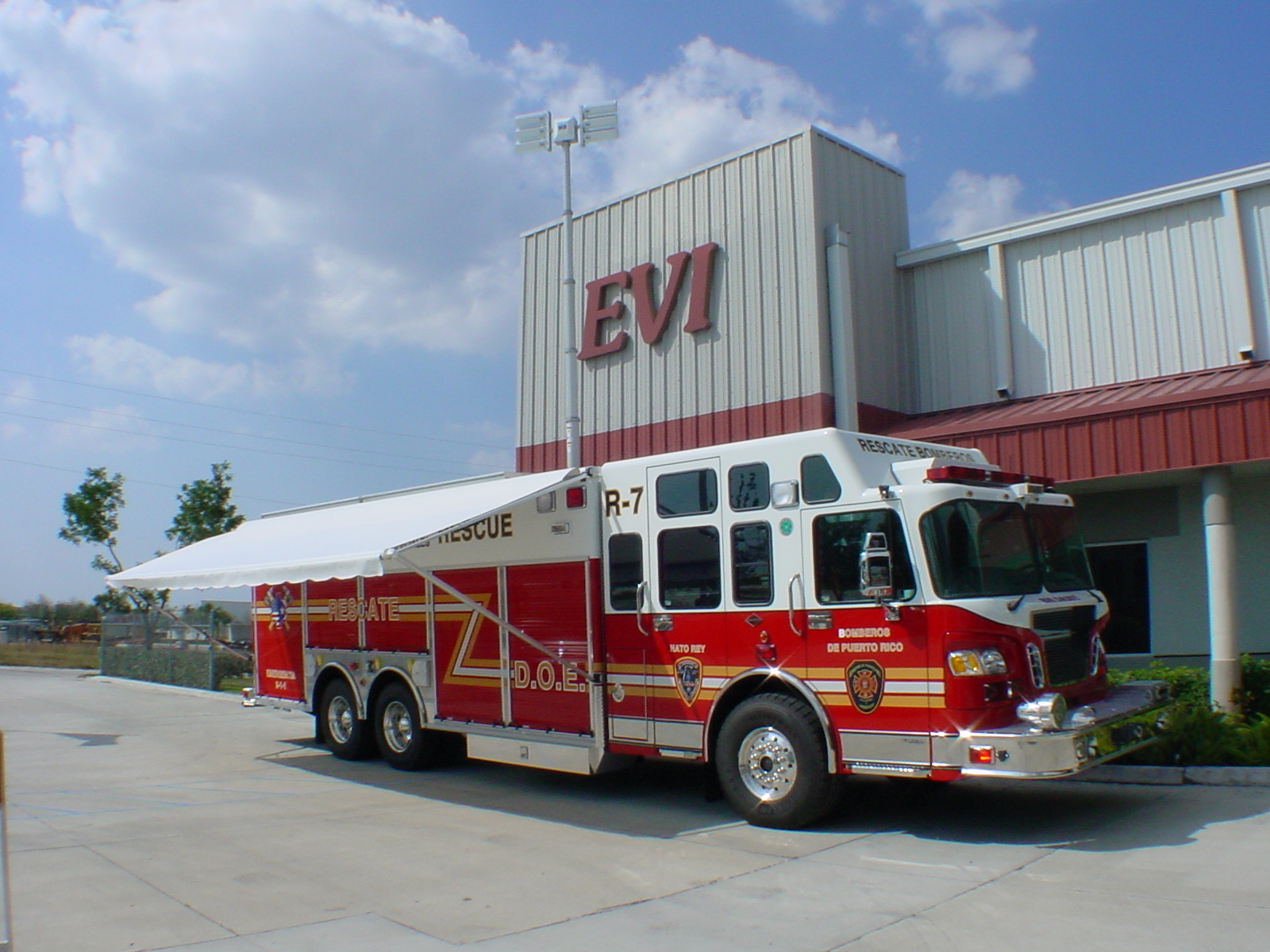EVI Custom Heavy Rescues | Puerto Rico Fire Department