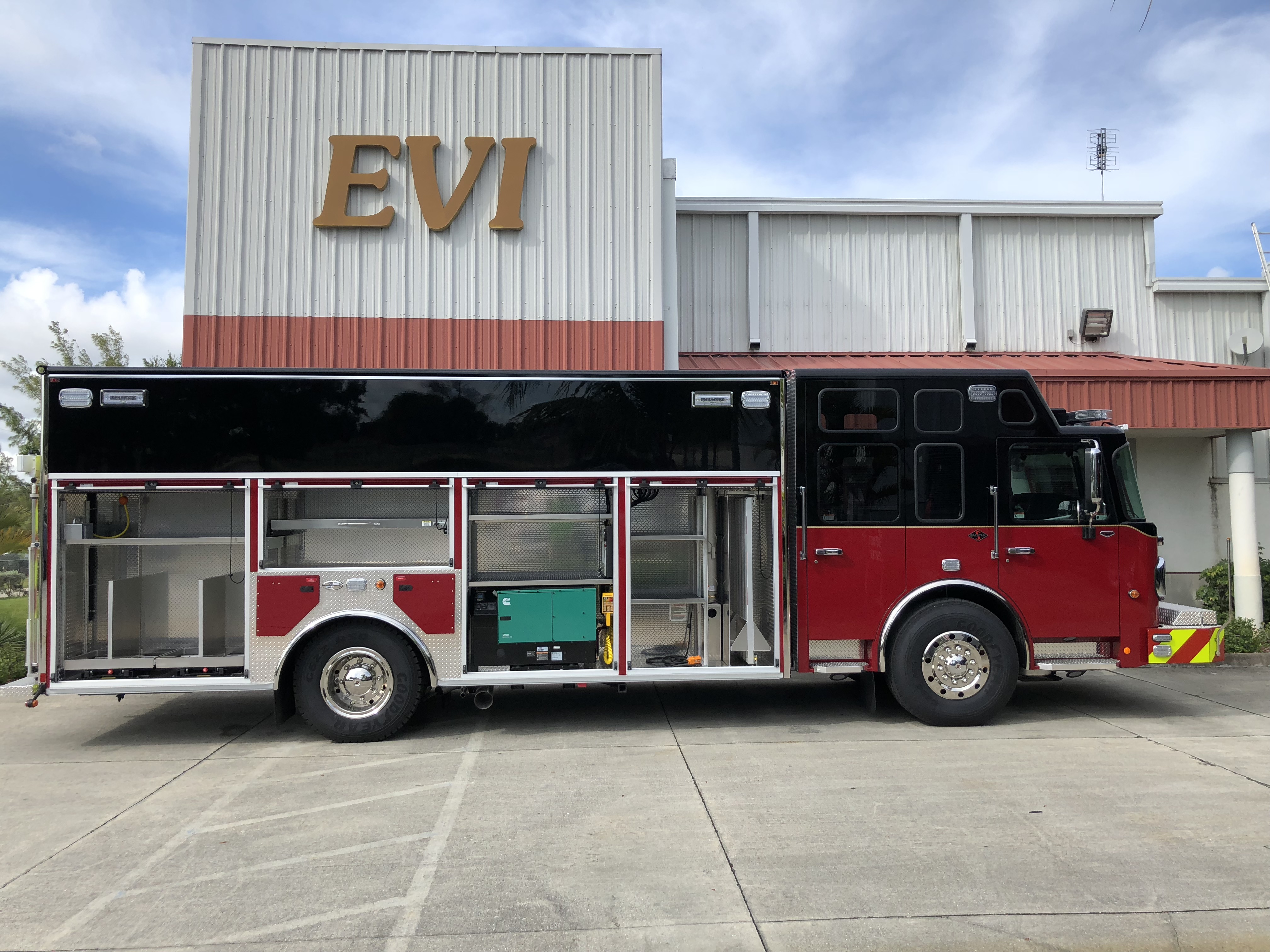 20-Ft. Walk-In Rescue Truck - Fall River Fire Dept. | EVI