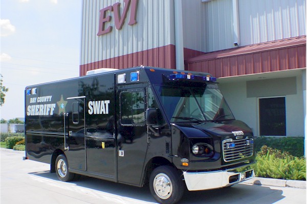 SWAT Step Van Transport Vehicle Conversion - Bay Co. S.O. | EVI