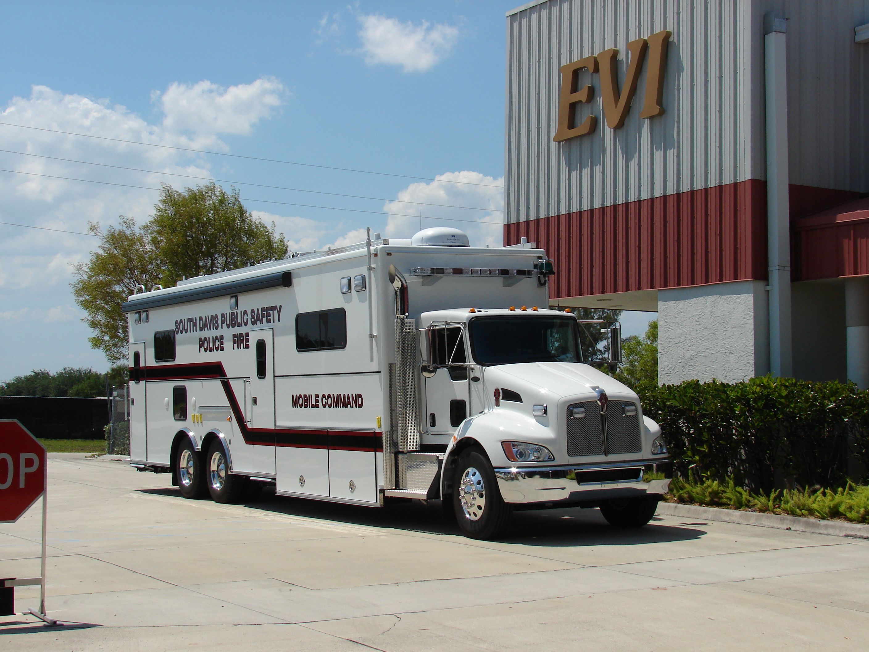 Mobile Command Vehicle Fire/Police - S. Davis Metro Fire | EVI
