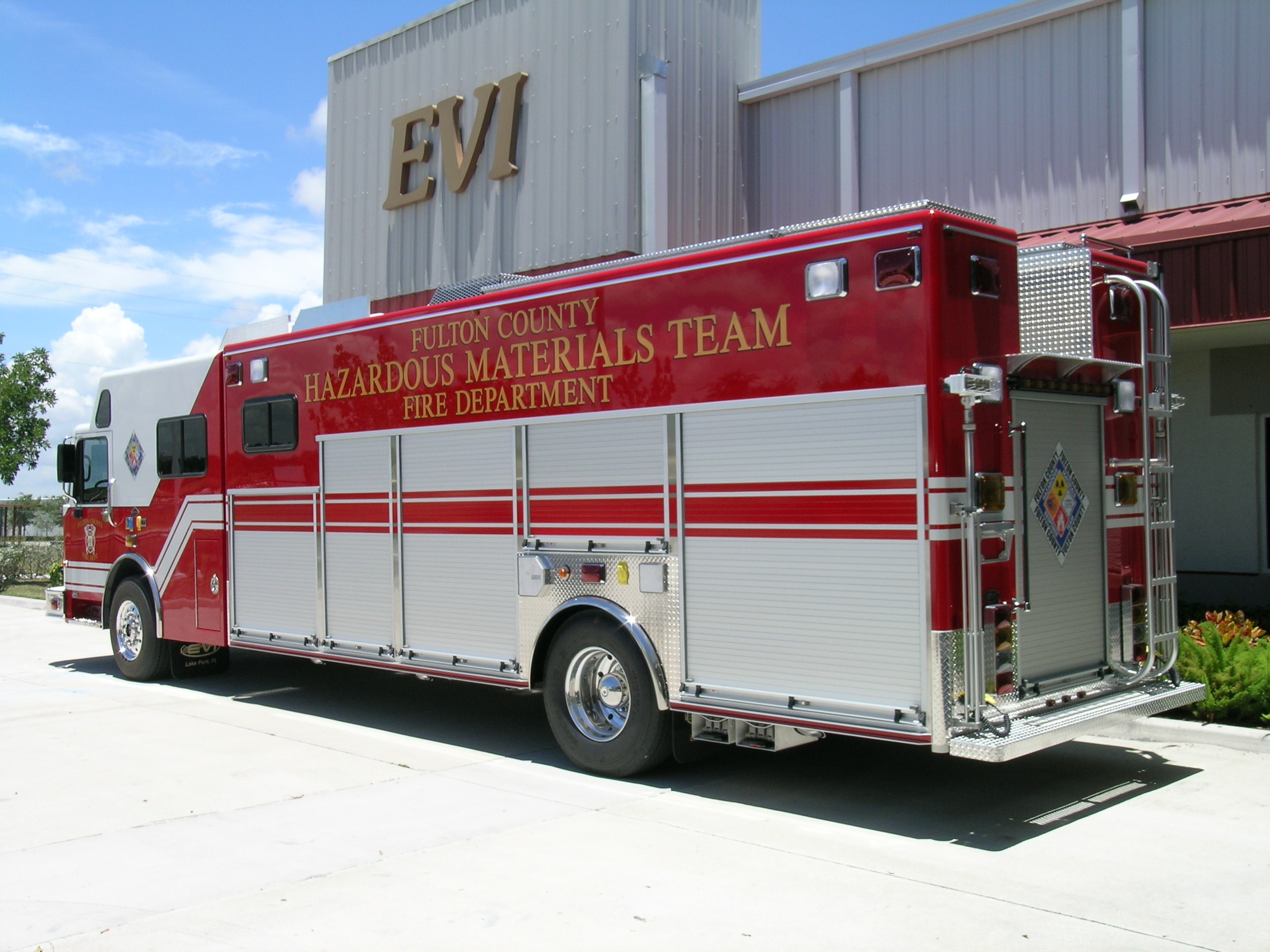 Hazmat Appratus - Fulton Co. Fire Dept. | EVI