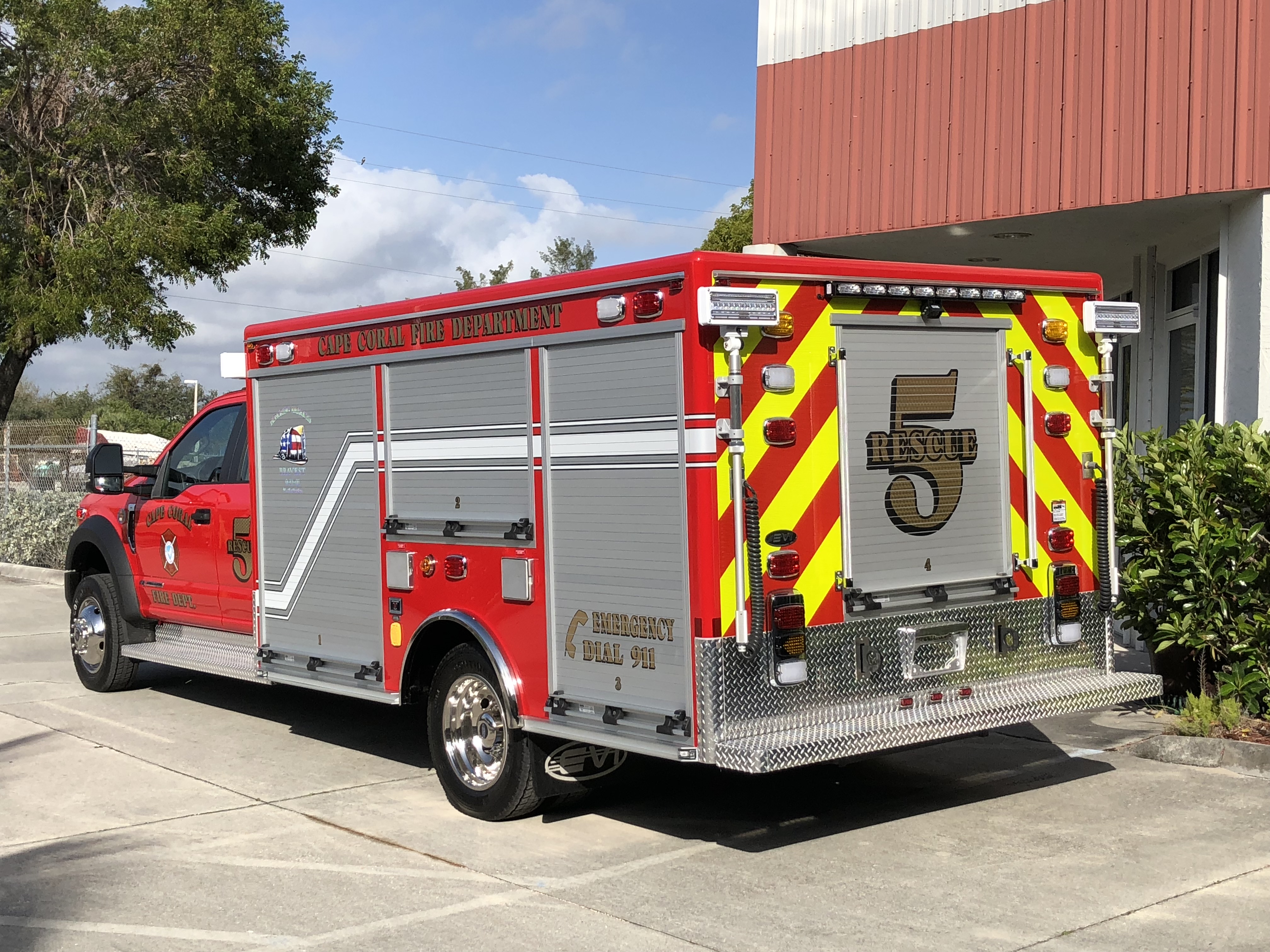Light Duty Rescue Truck 12-Ft. - Cape Coral Fire | EVI Fire Trucks