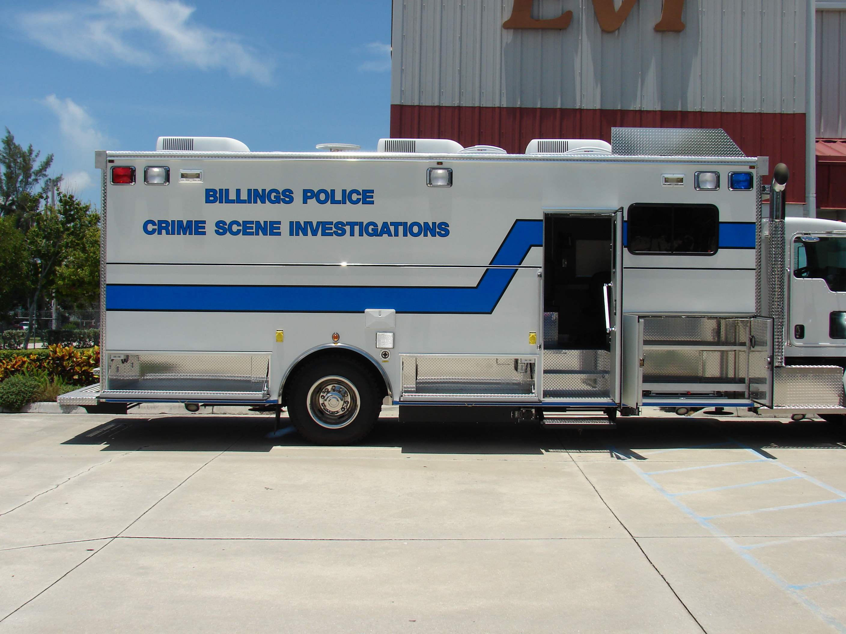 EVI Custom Crime Scene Units | Billings Police Department