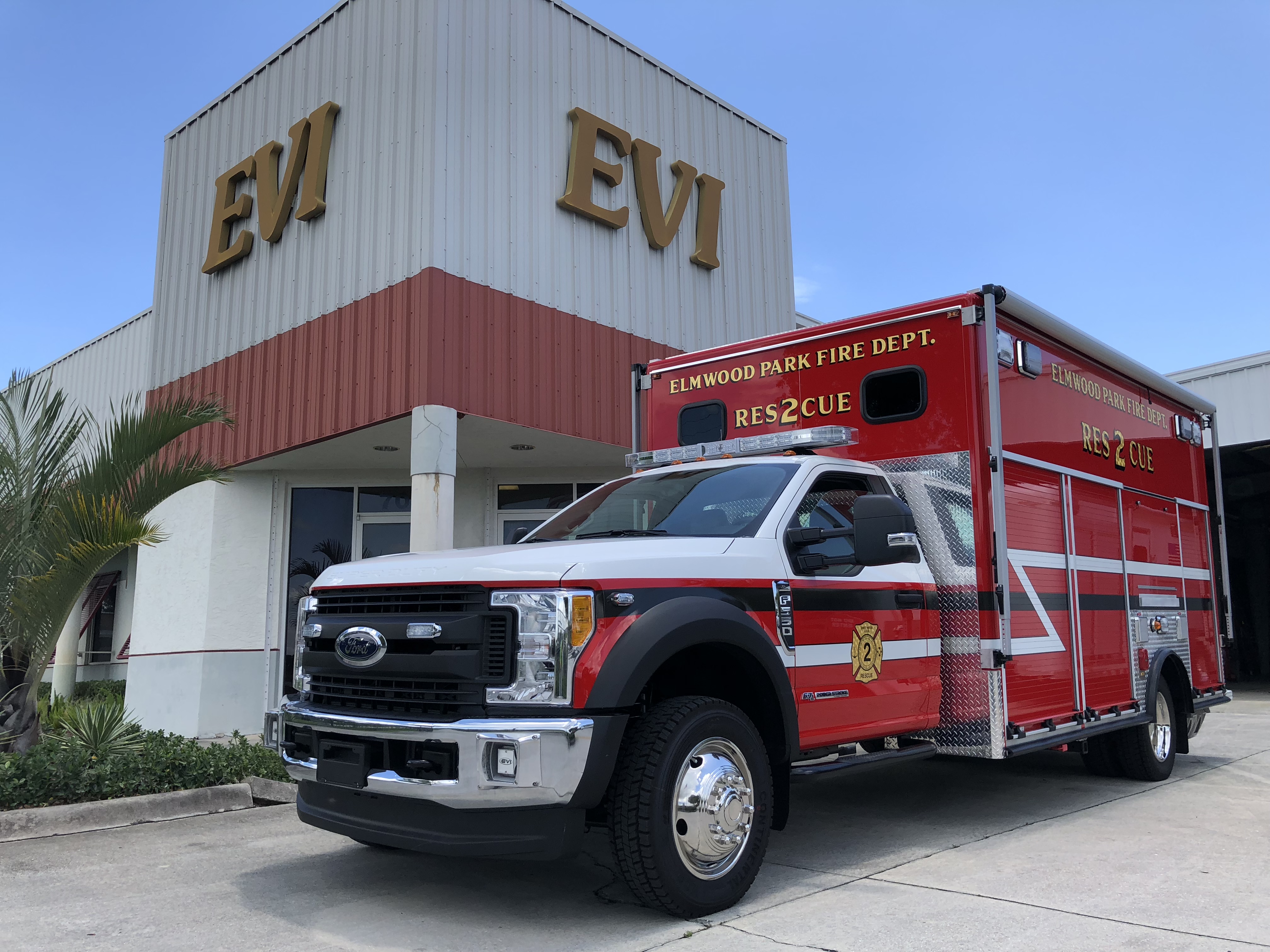 16 Ft. Walk-In Water Rescue Unit - Elmwood Park Fire Dept. | EVI