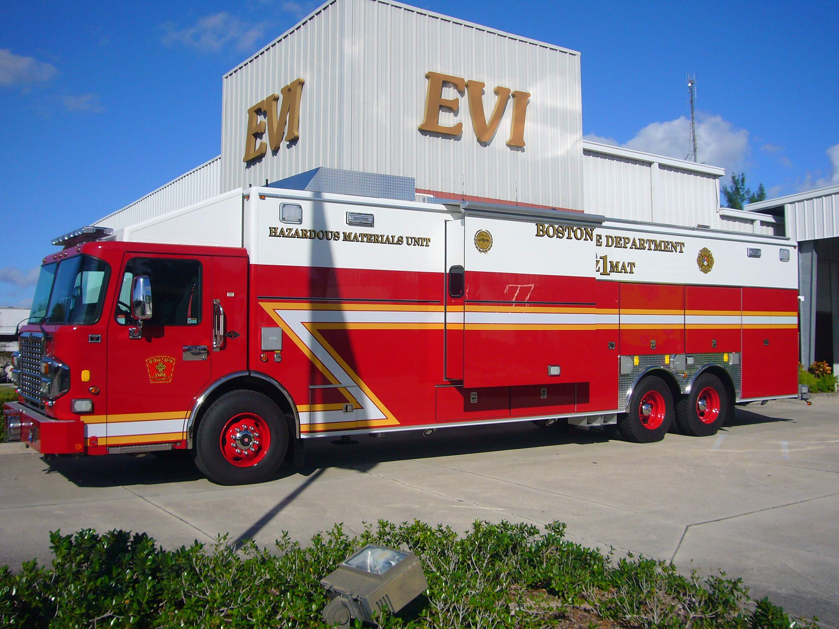 Crew Body CBRNE Vehicle - Boston Fire Dept. | EVI