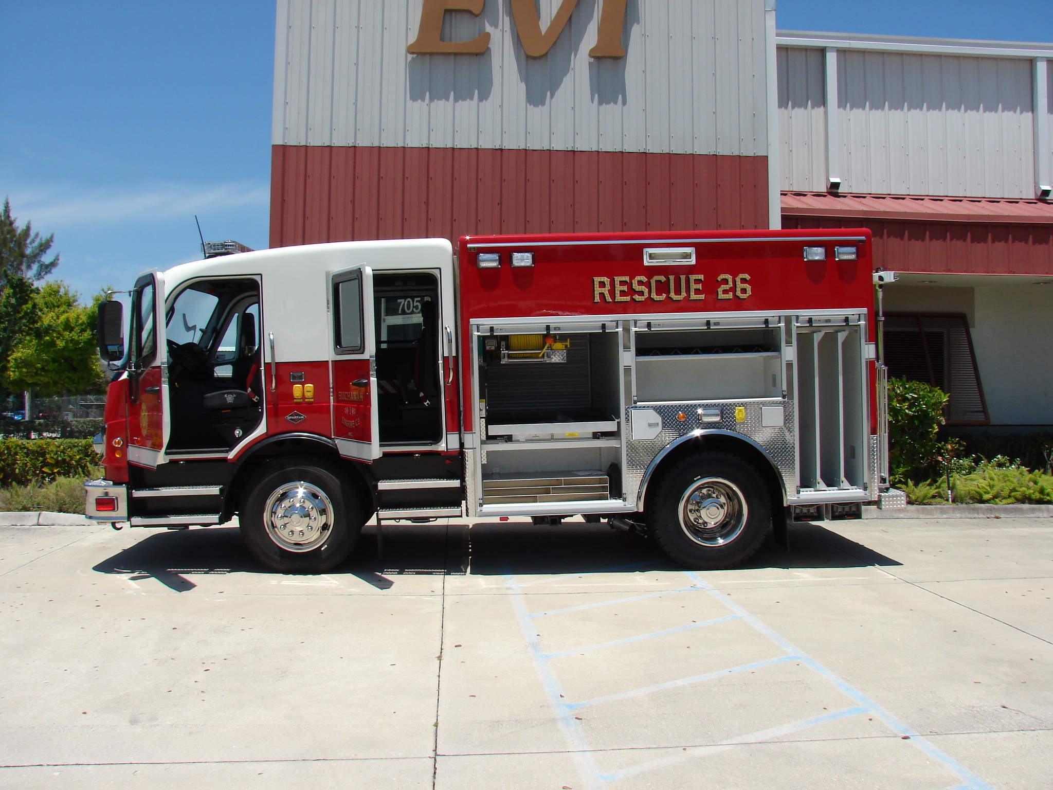 Light Rescue Walk Around Truck - Buchanan Fire Dept. | EVI