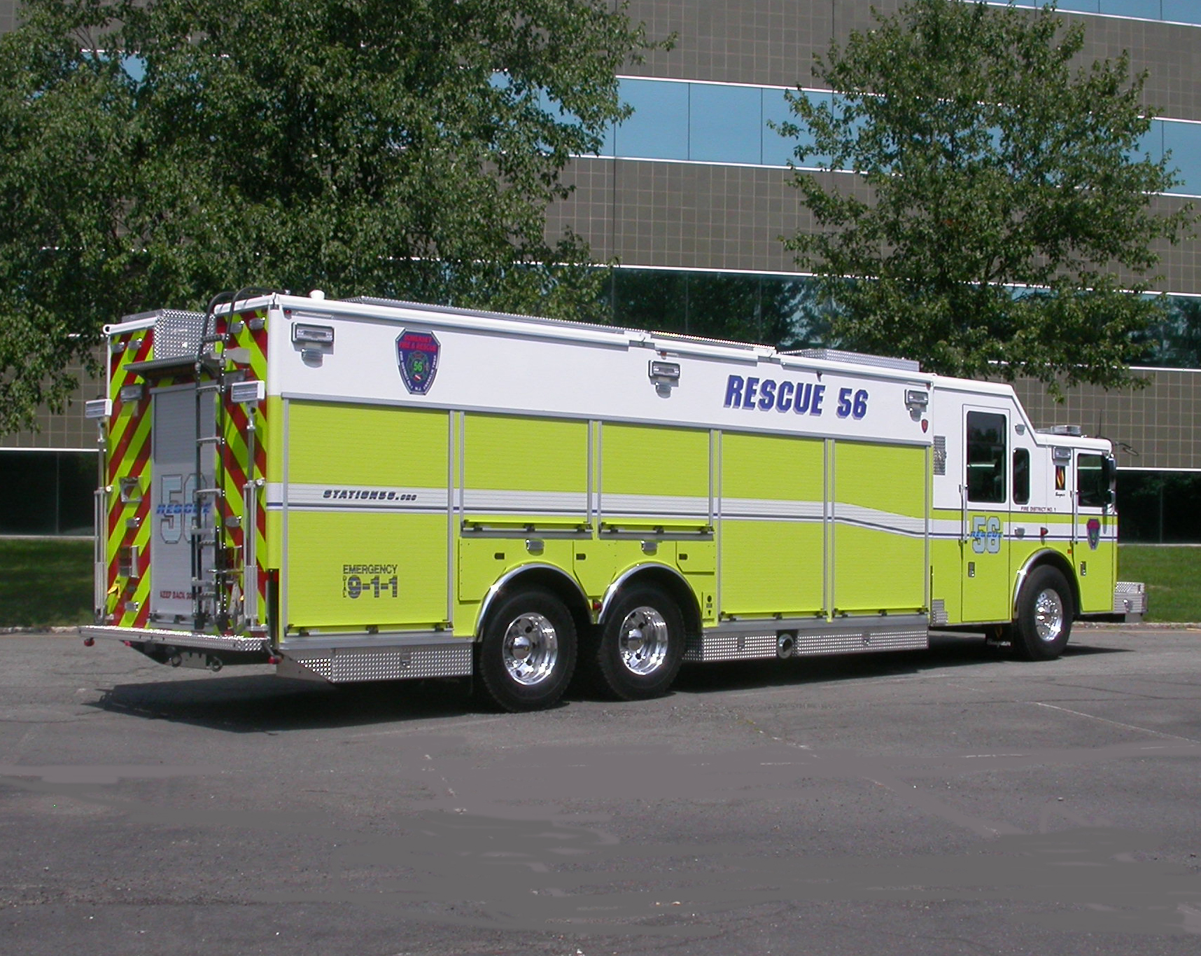 Custom Heavy Rescue Truck - Fraklin TWP Fire | EVI