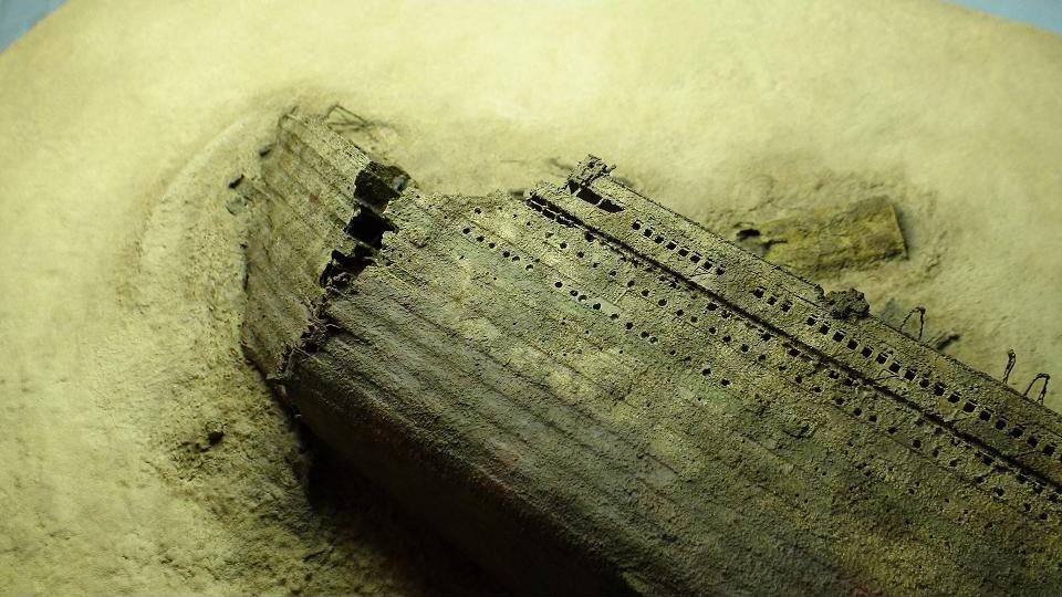 williambarney | Britannic Wreck Model