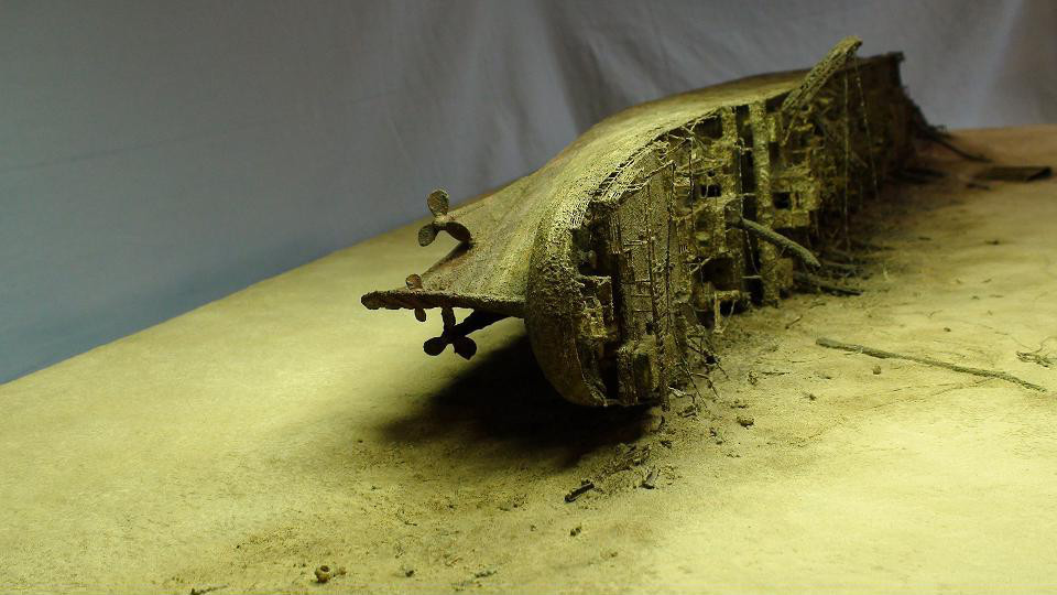 williambarney | Britannic Wreck Model
