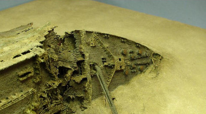 Britannic Wreck Model | williambarney