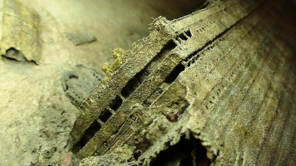 williambarney | Britannic Wreck Model