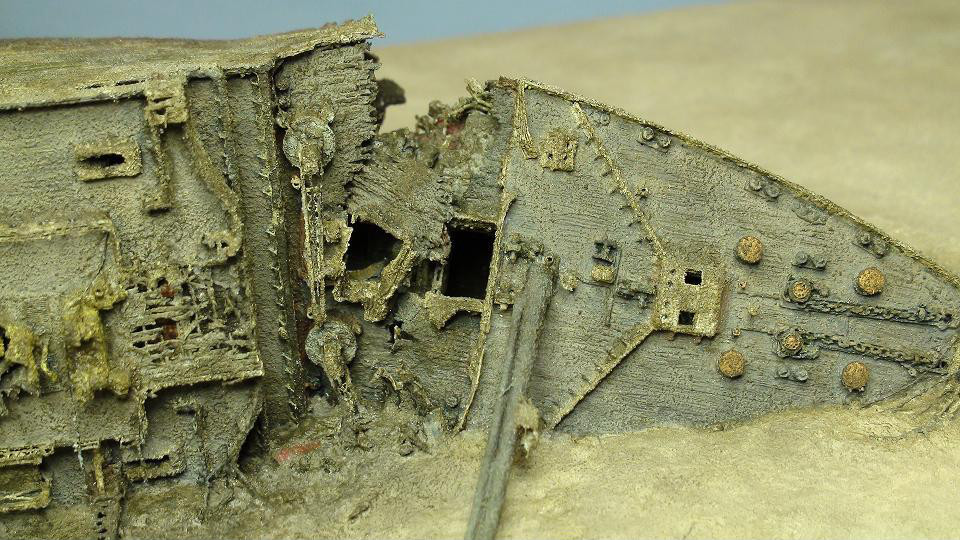 williambarney | Britannic Wreck Model