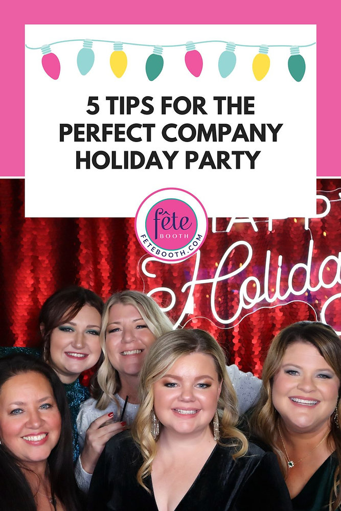 5 Tips for the Perfect Company Holiday Party