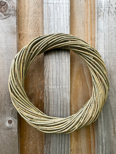 Large Decorative Willow Wreath 10" Diameter | Birch Farm Flowers