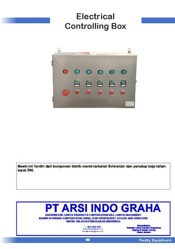 Electrical Controlling Box | PT Arsi Indo Graha