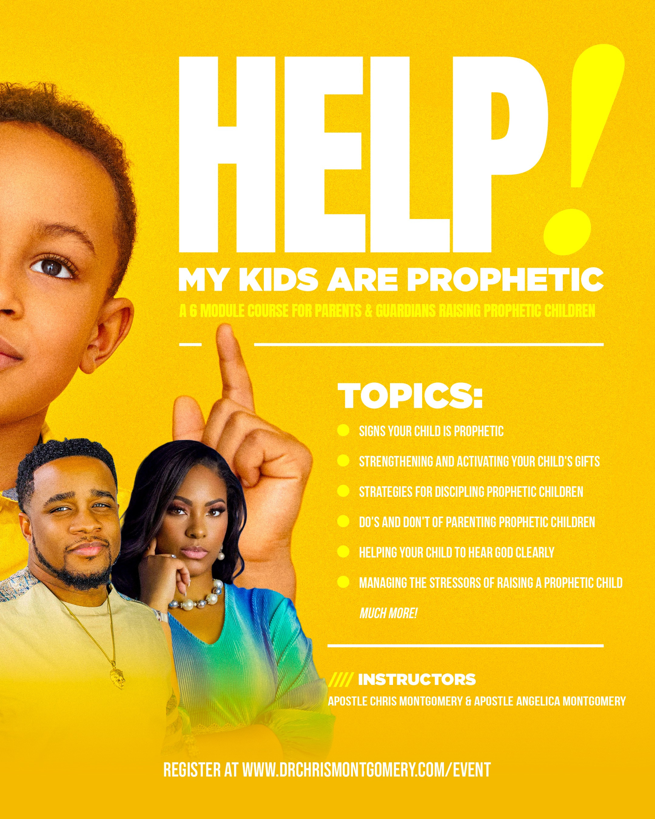 HELP! My Kids Are Prophetic | Dr. Chris Montgomery