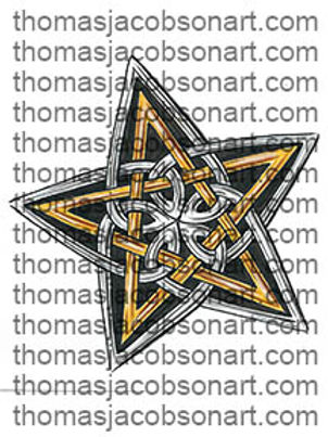 celtic knot star