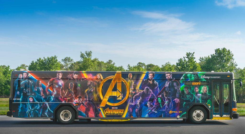 Avengers IW Bus Wrap | aberrydesign