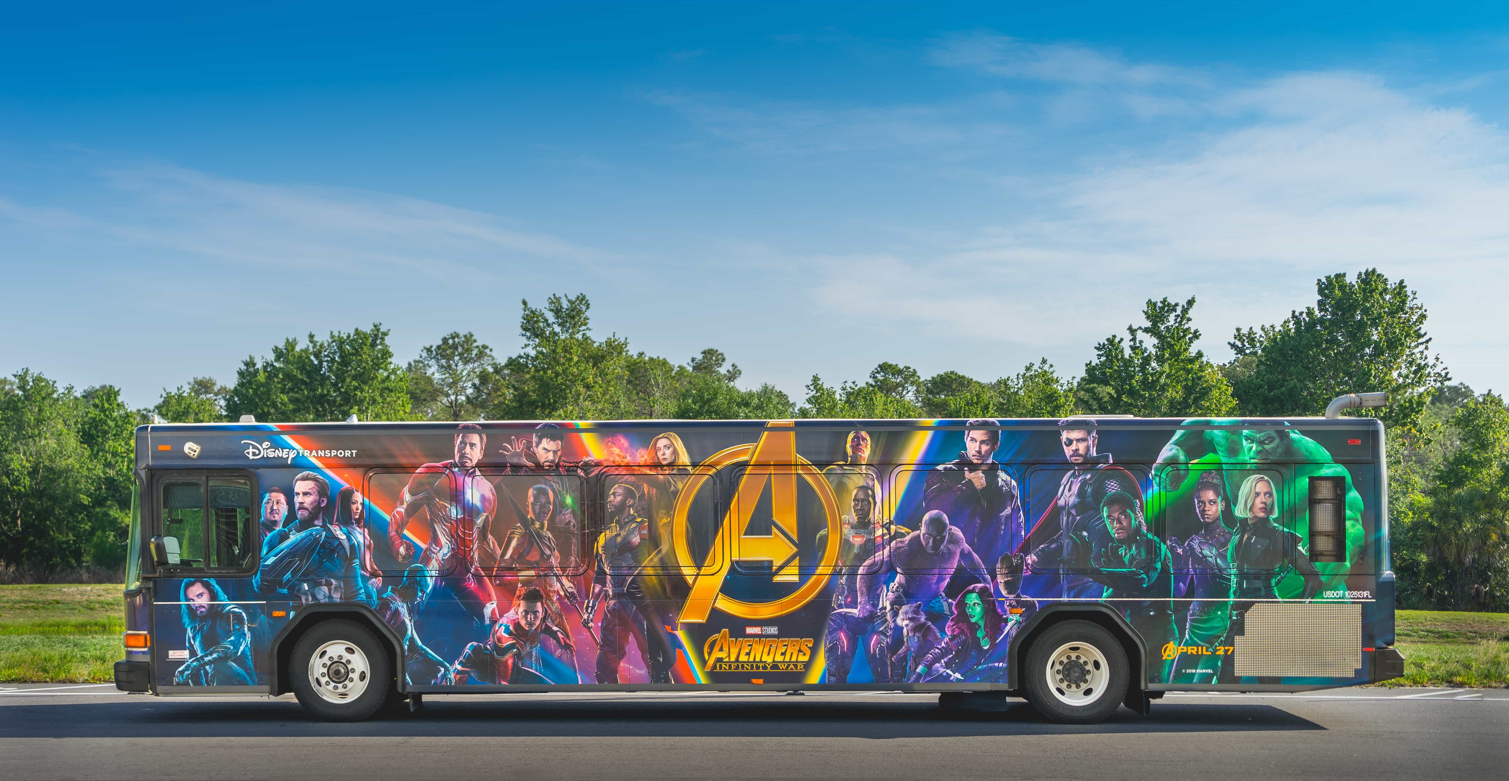 Avengers IW Bus Wrap | aberrydesign