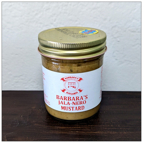 Jala-Nero Mustard 8 oz Jar | Jams2