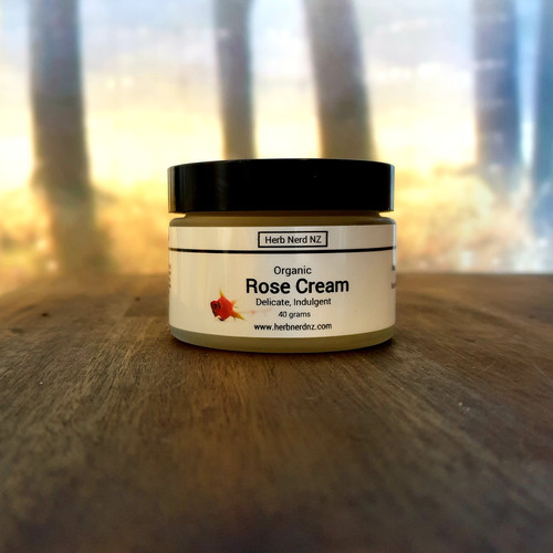 Rose Cream, Organic | Herb Nerd NZ