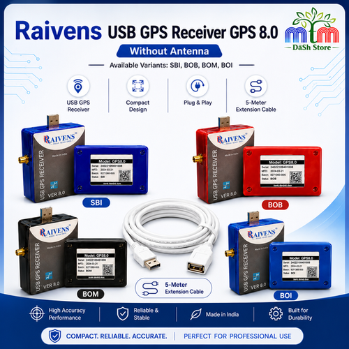 Raivens USB GPS Receiver 8.0 EXT Cable Optional | CSP Bank mTm Dash ...