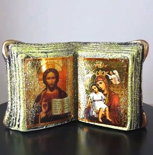 Souvenir diptych icon | Orthodox Online Shop