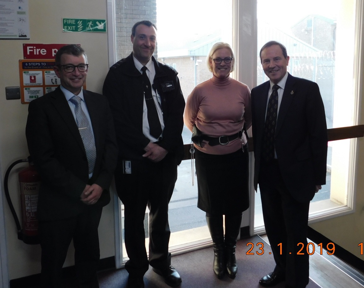 HMP Coldingley - Working & Training Is The Daily Routine - High Sheriff ...