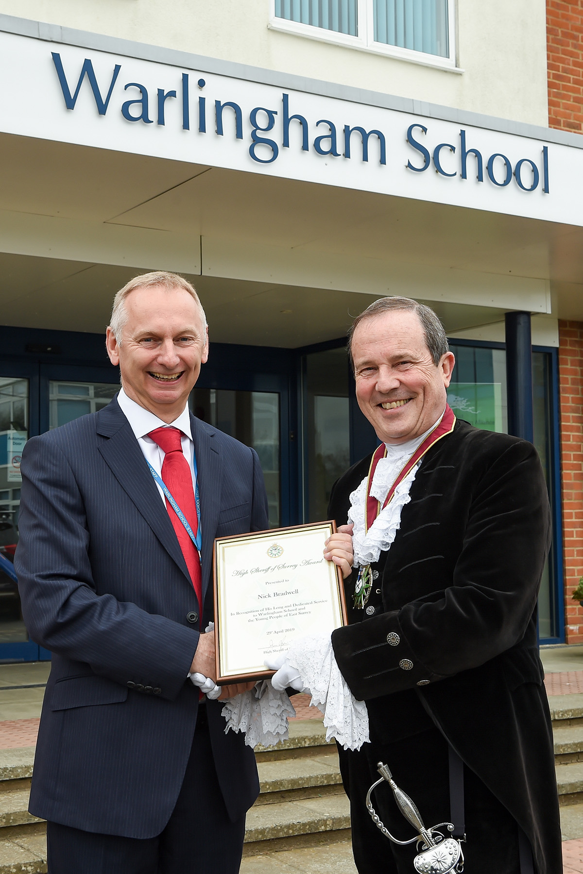 School Council Grills High Sheriff at Warlingham School! - High Sheriff ...