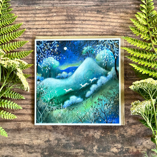 Valley of Moonlight Card | My Site