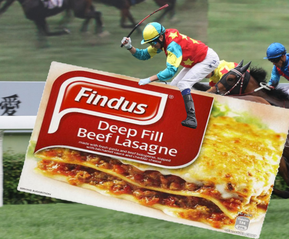 Findus “Beef” Lasagne Jockey