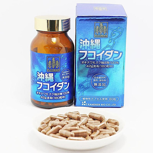 Okinawa Fucoidan xanh 180 viên của Nhật | Đào Thị Ngọc Trâm