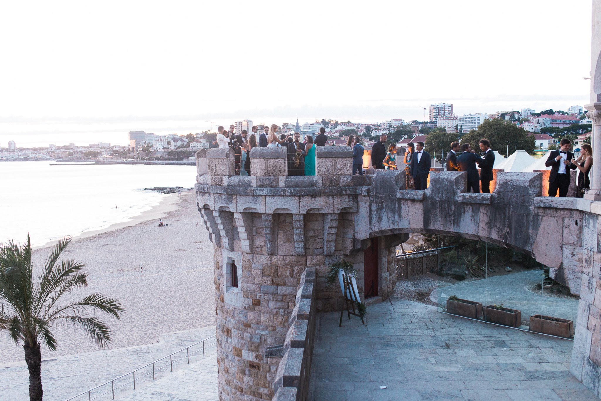Forte da Cruz beach castle Portugal