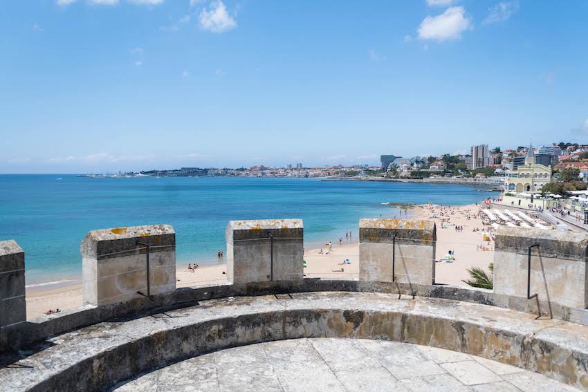 Château de la plage Forte da Cruz Portugal