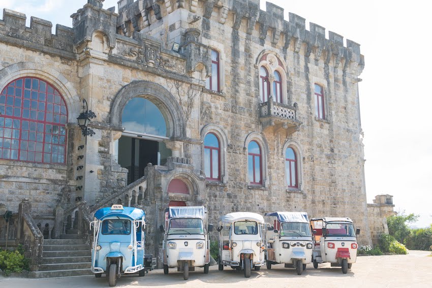 Forte da Cruz beach castle Portugal