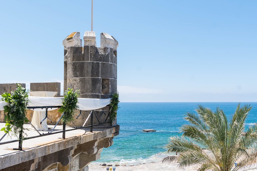 Forte da Cruz beach castle Portugal