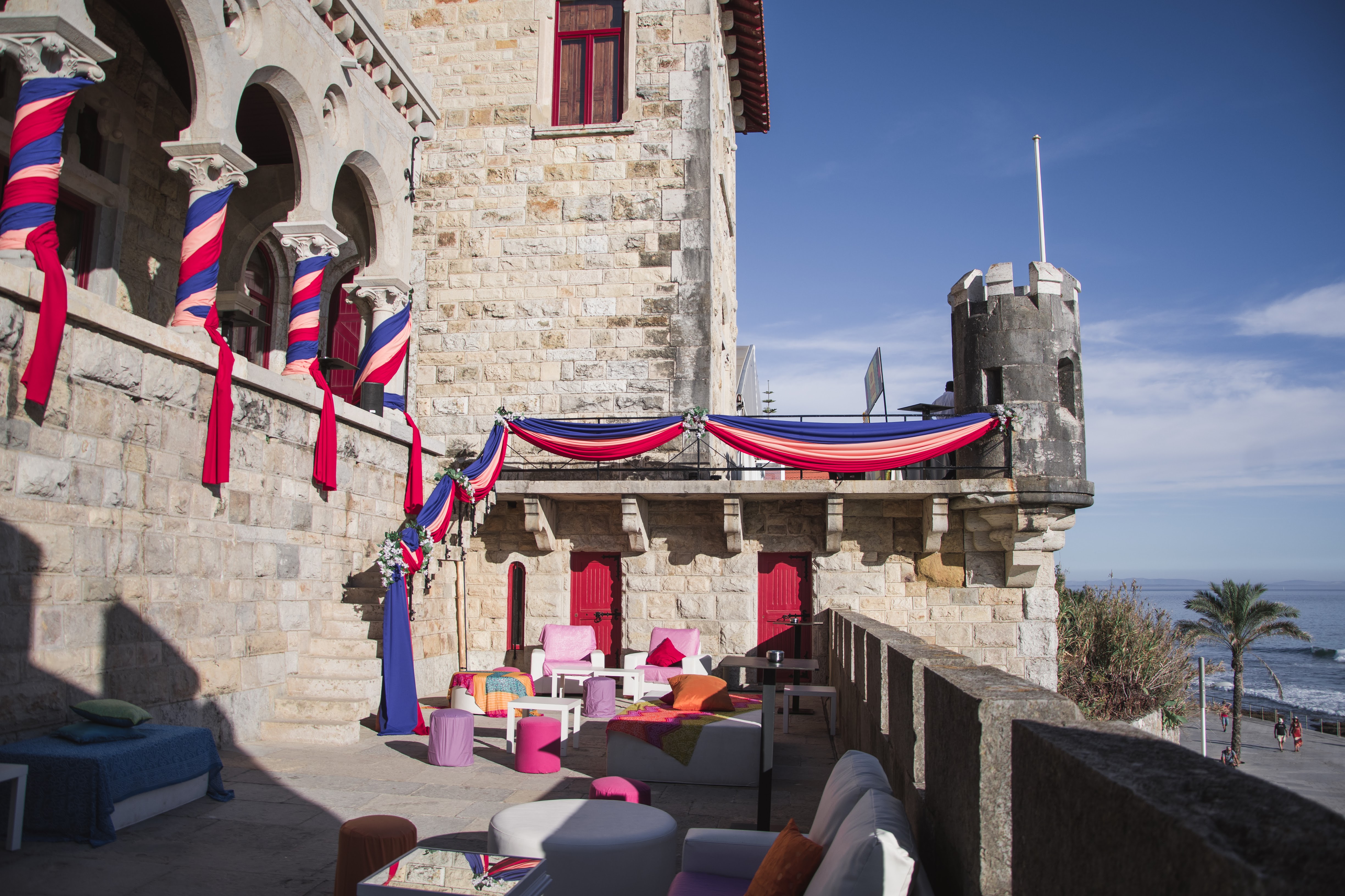Forte da Cruz beach castle Portugal
