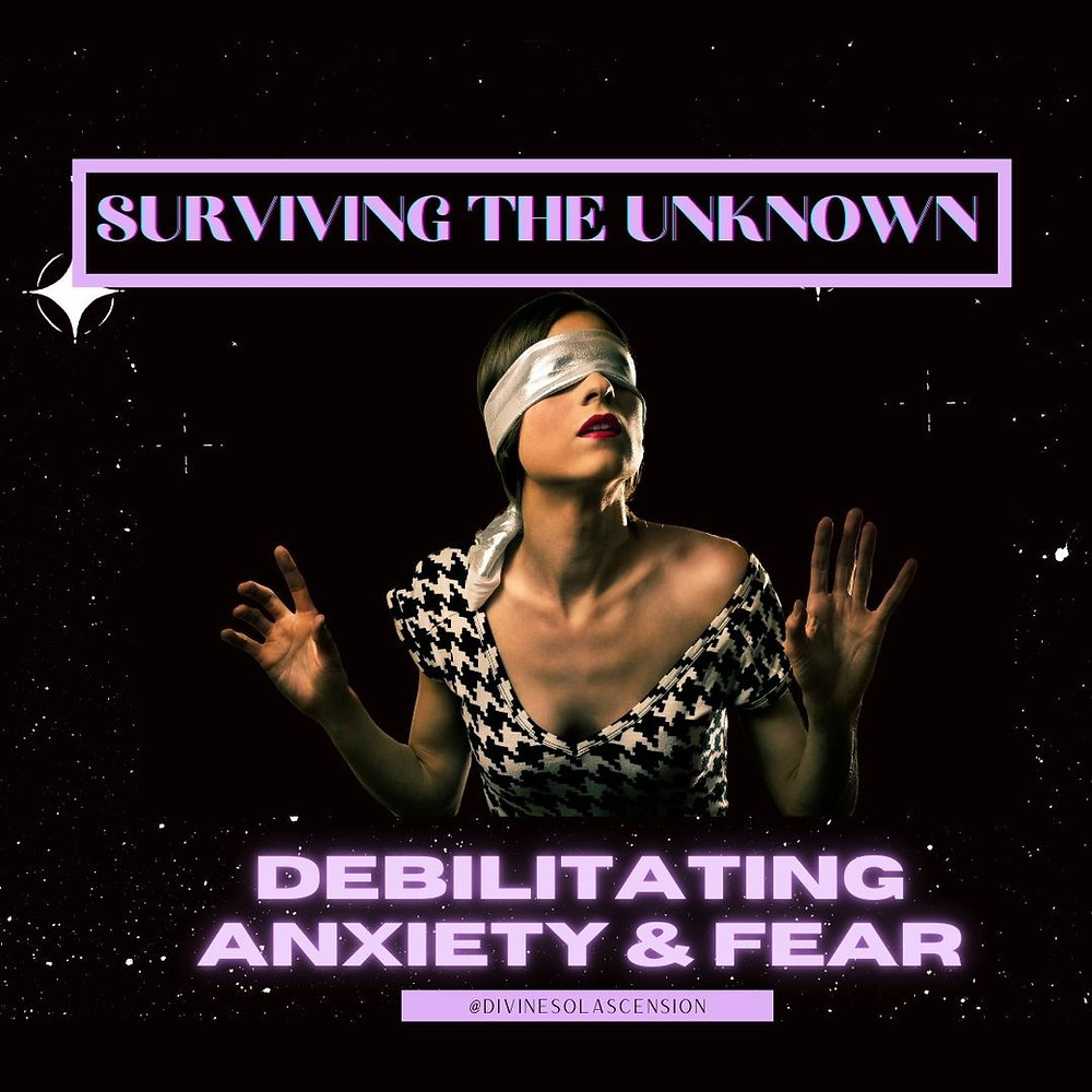 Tips To Help Move Through Debilitating FEARS & ANXIETY