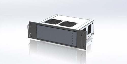 3U Panel for Elecraft KPA1500 Power Supply | SNS Engineering