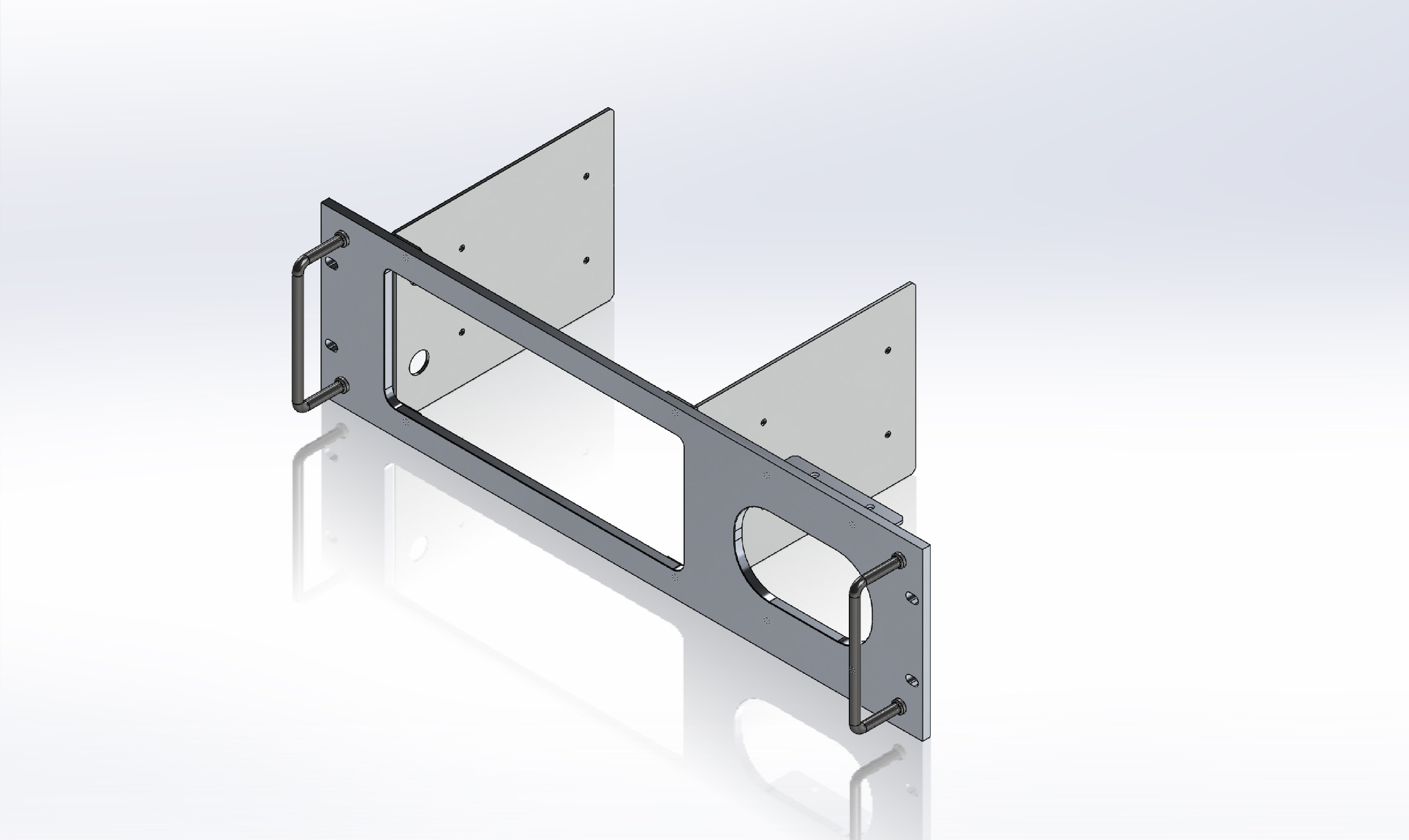 Rack Mount Panel for ICOM 7300/9700 | SNS Engineering