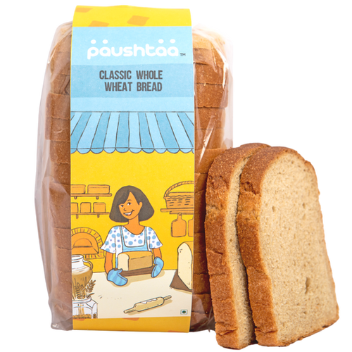 Classic Whole Wheat Sourdough Bread | Fresh & Healthy | Paushtaa